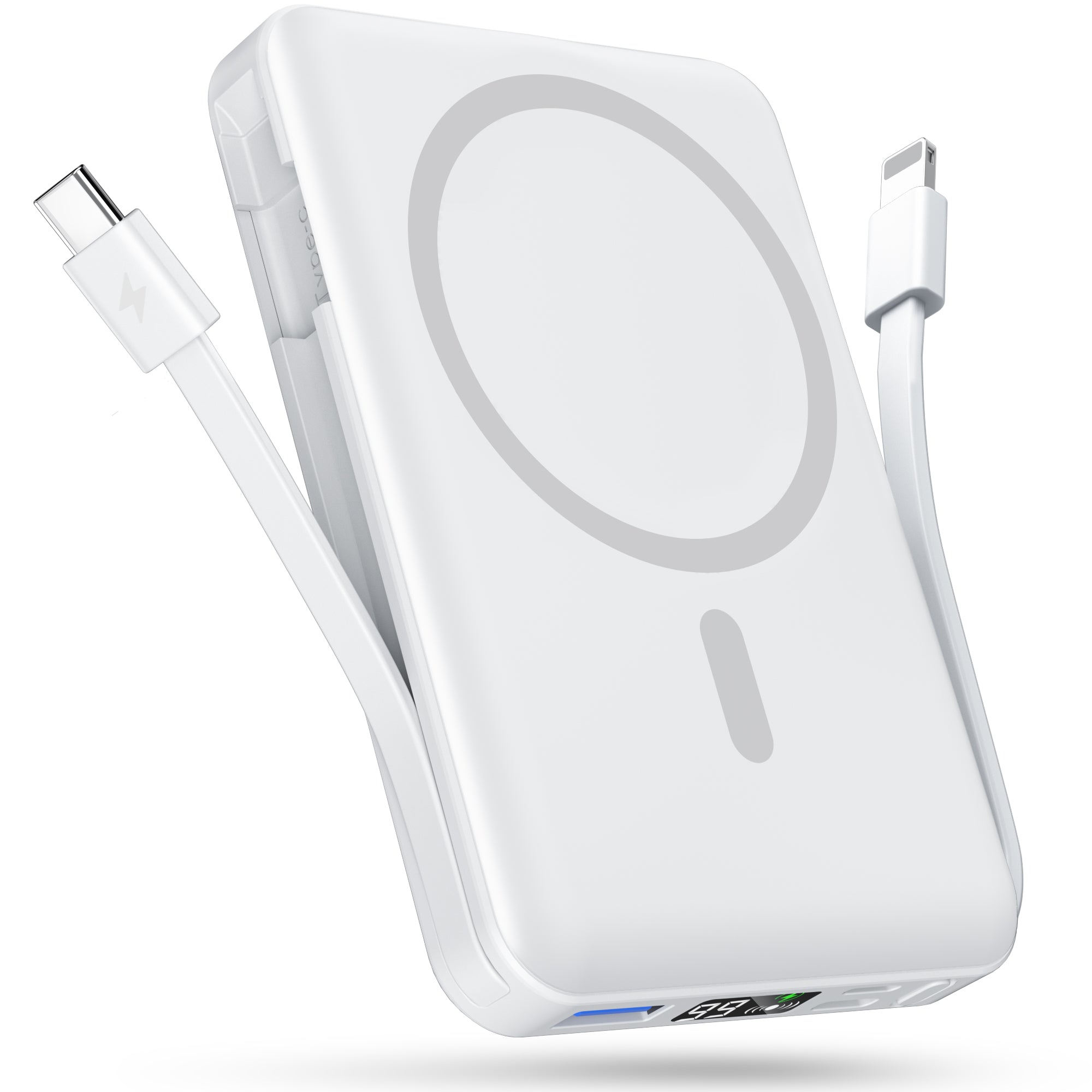 Podoru for Mag-safe Battery Pack, Magnetic 10000mAh Wireless Power Ban